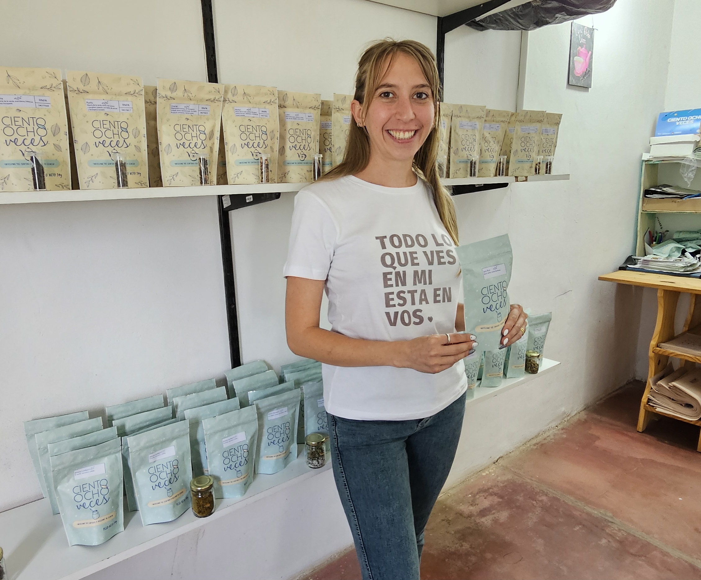 Carla Brollo, la emprendedora caroyense que expondrá su línea de té en ...