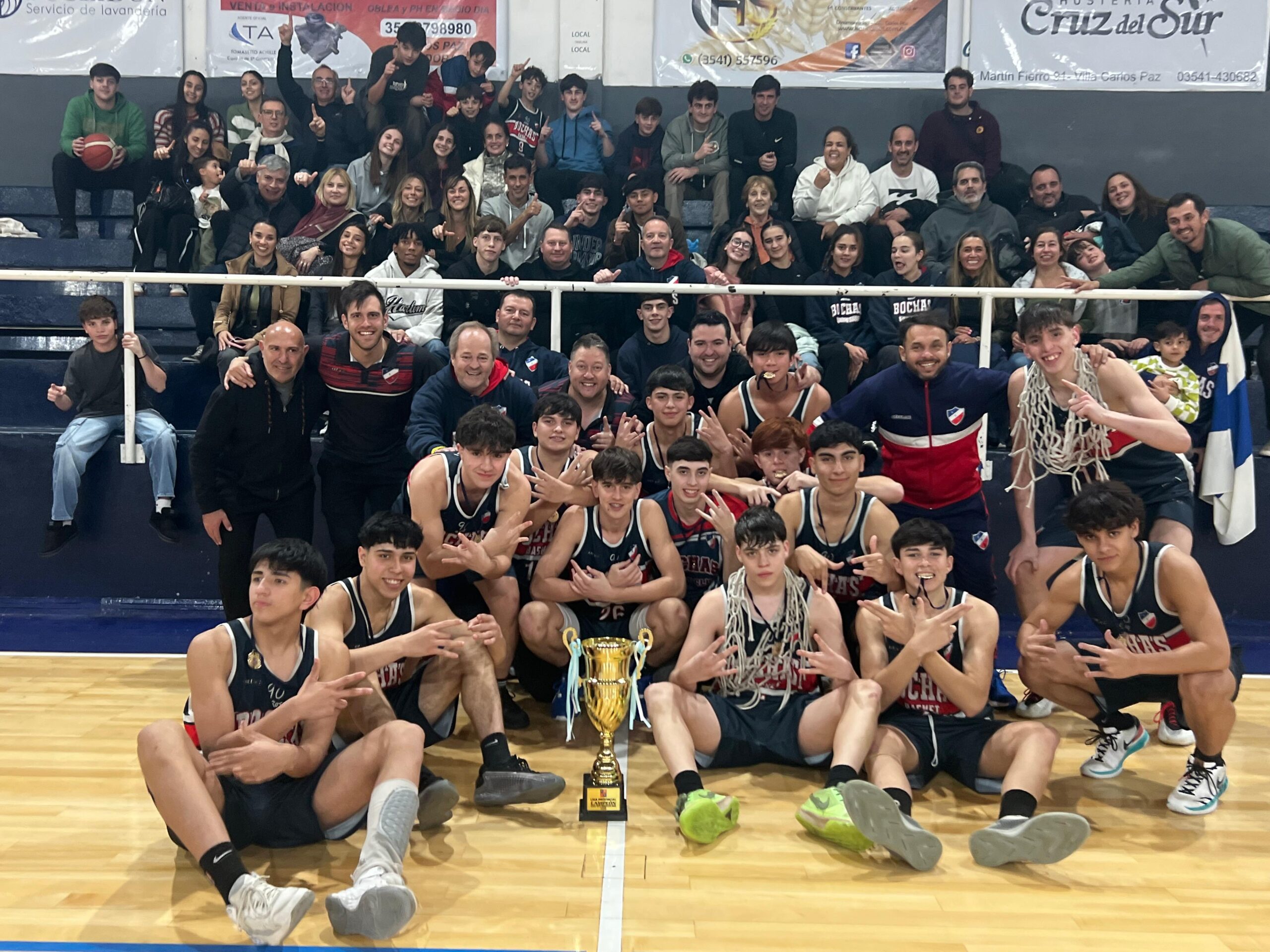 Básquet: Bochas Sport, es el nuevo campeón provincial invicto U17 ...